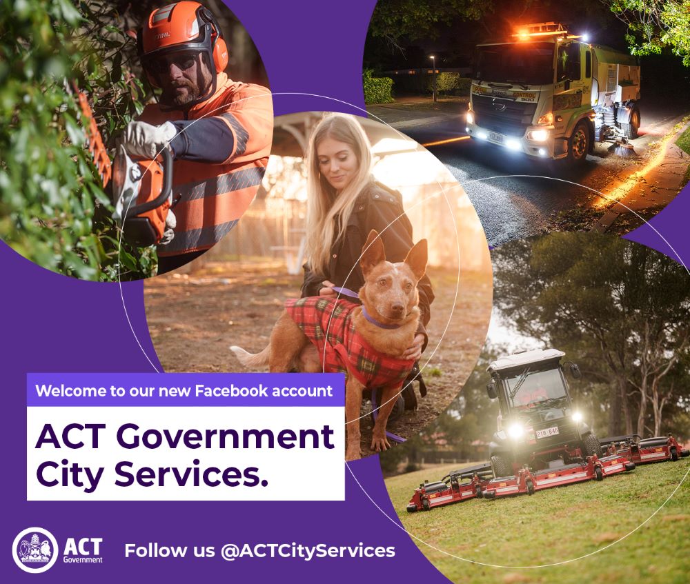 ACT City Services is now on Facebook - City Services